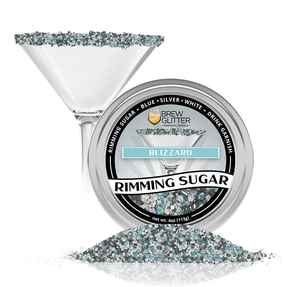 Blizzard Rimming Sugar — Brew Glitter®