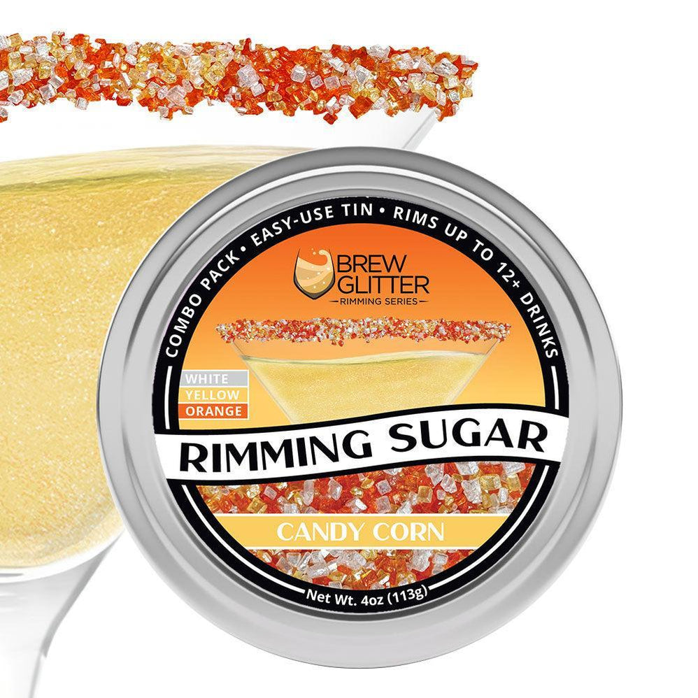 Cocktail Rimming Sugar for Drinks & Margaritas — Brew Glitter®
