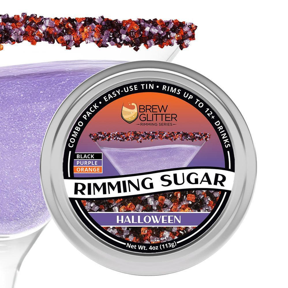 Cocktail Rimming Sugar for Drinks & Margaritas — Brew Glitter®