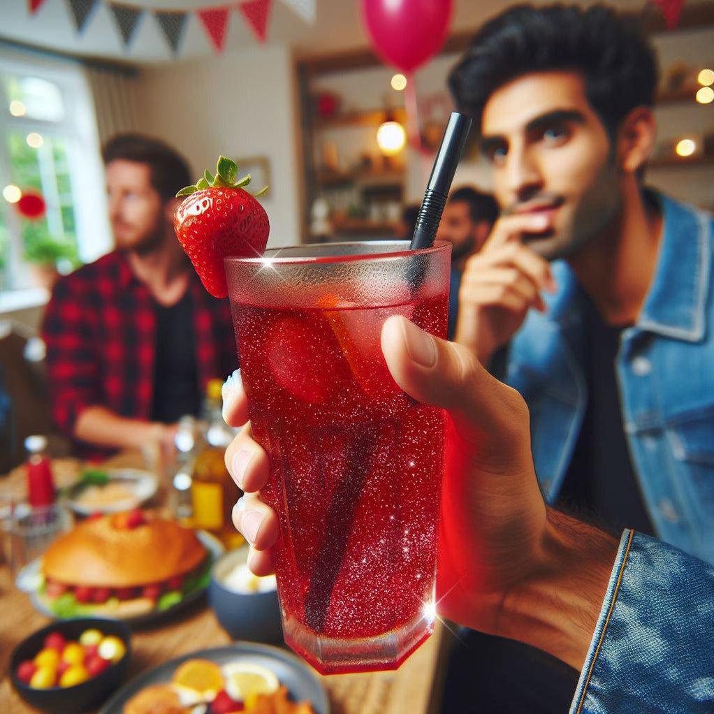 Maroon Red Brew Glitter® | Beverage Glitter for beer, cocktails & more