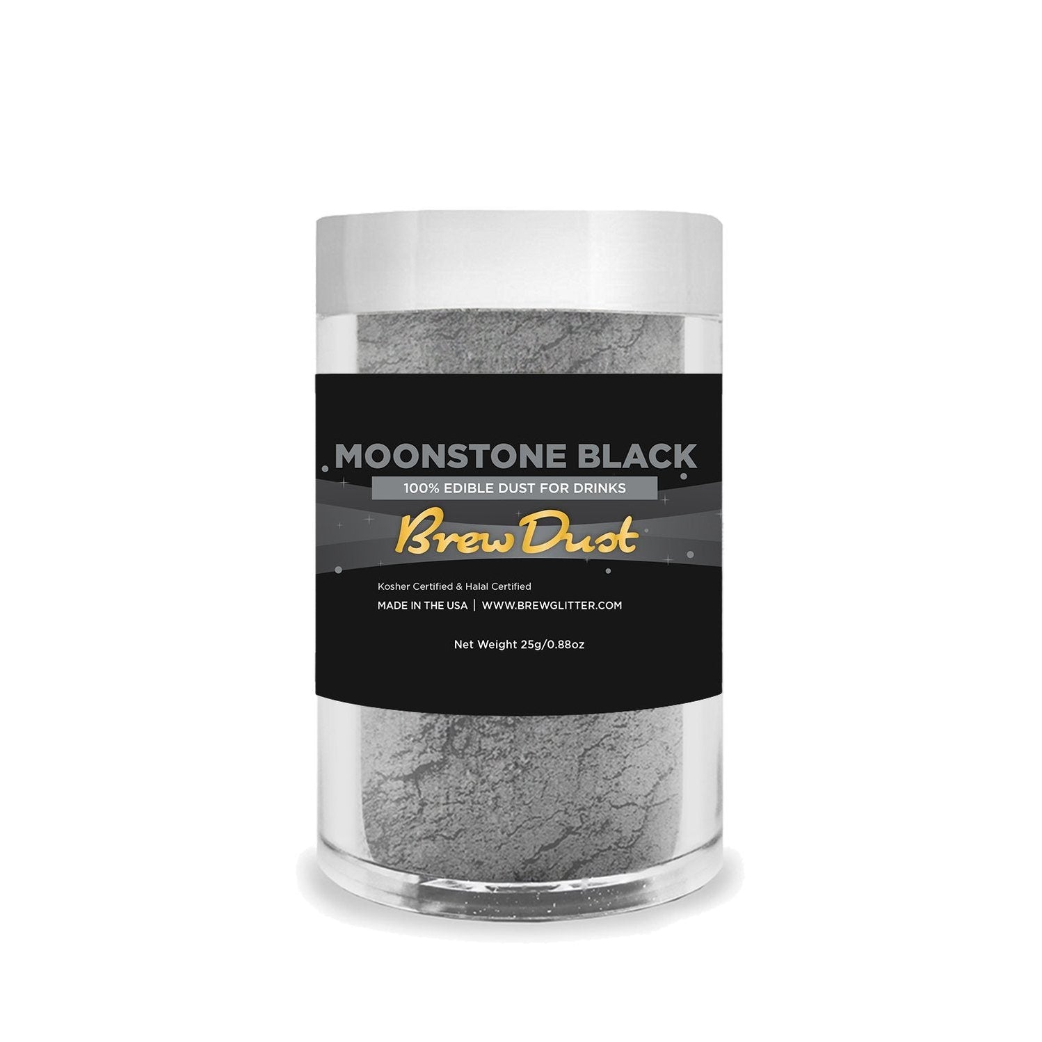 Moonstone Black Edible Brew Dust | Brewglitter.com — Brew Glitter®