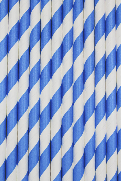Buy Blue and White Candy Cane Stripe Stirring Straws | $$5.98 USD ...