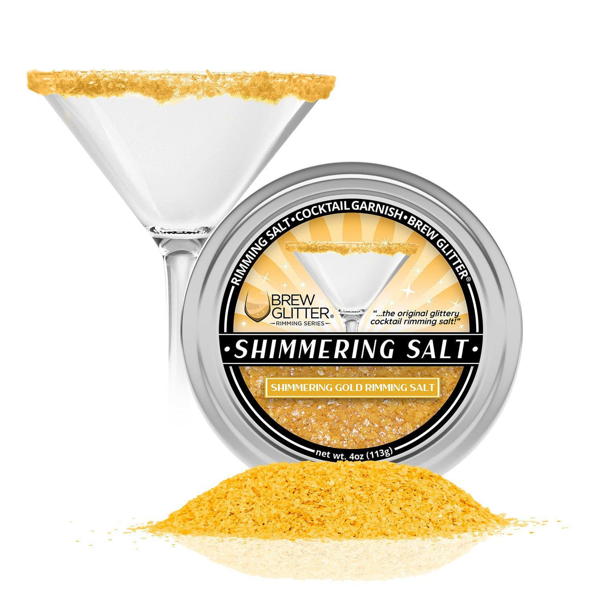 Buy Super Gold Salt Rimmer - Super Gold Cocktail Salt - Brewglitter ...